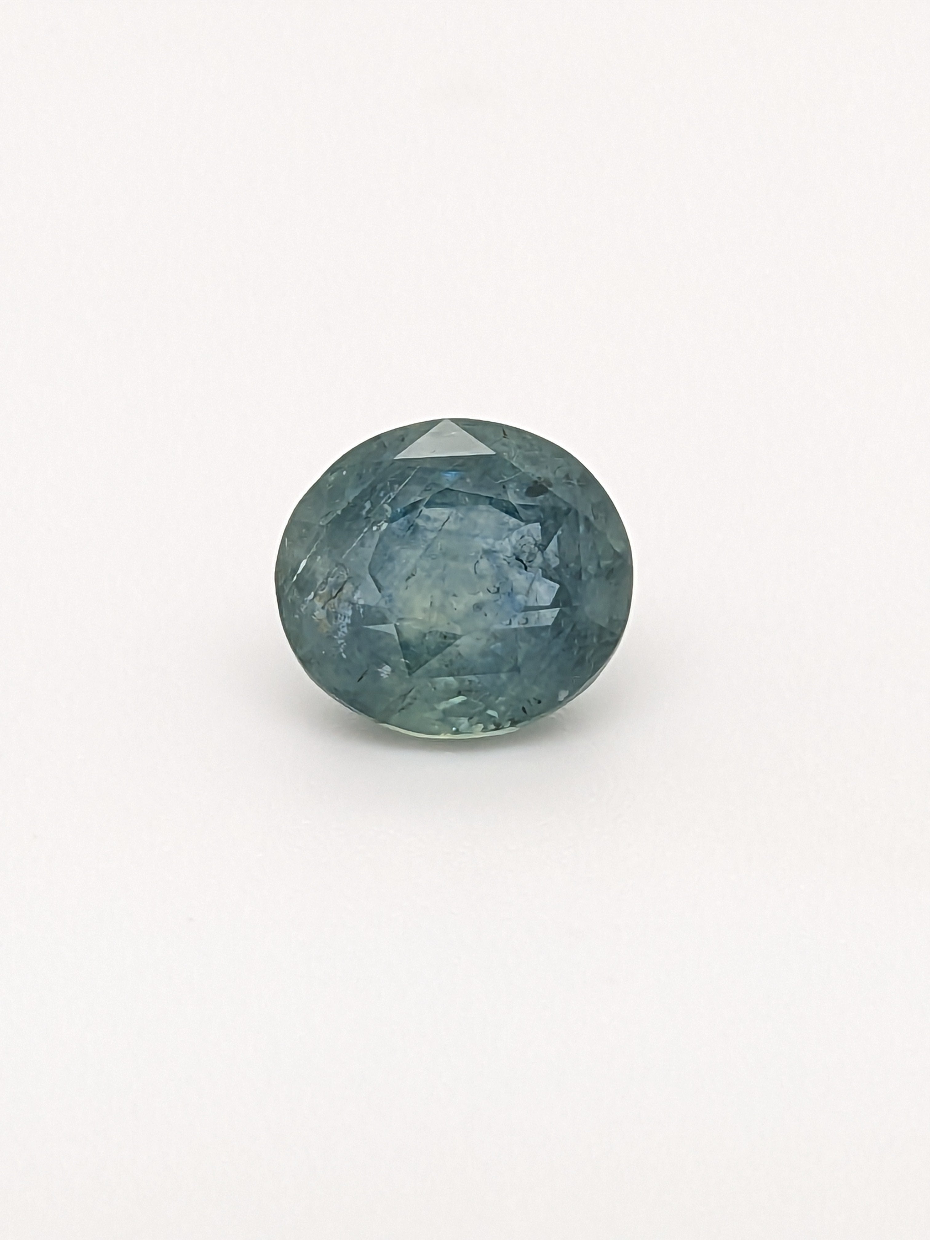 3.13ct Teal Sapphire Oval – BaeImports