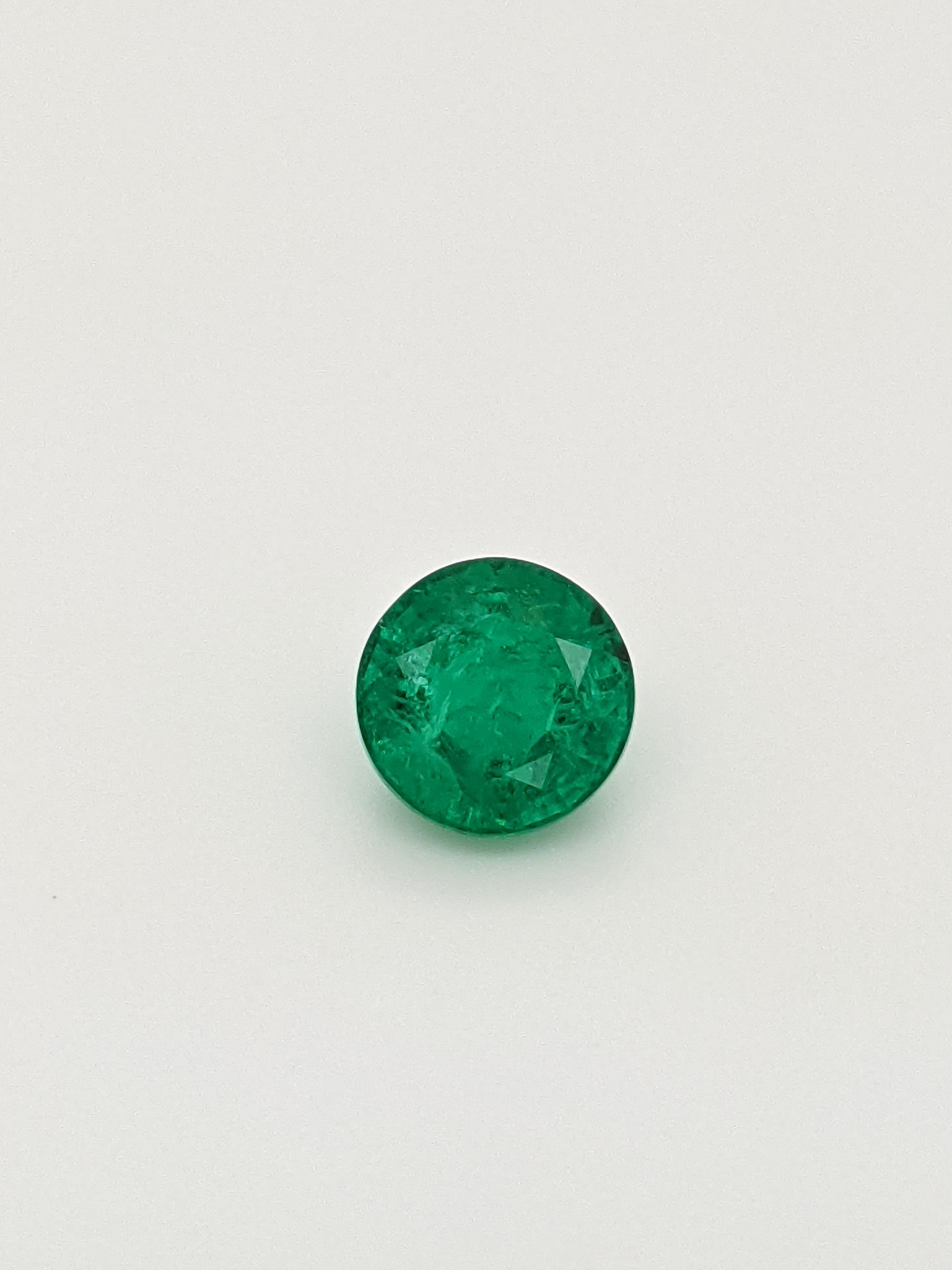 1.23ct Emerald Round – BaeImports